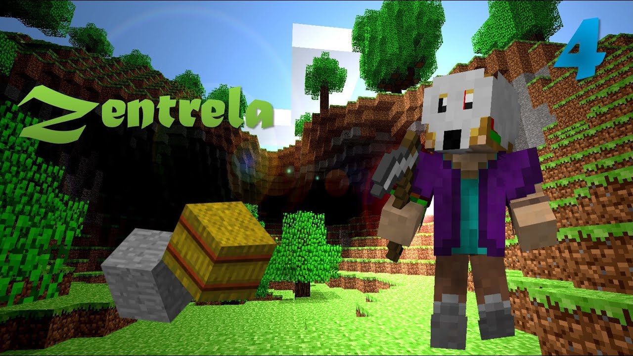 Minecraft MMORPG: Zentrela 4: Searching Through Hay! - YouTube