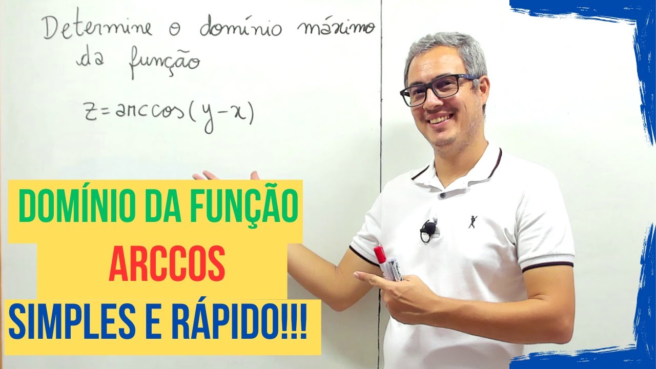 DOMÍNIO DA FUNÇÃO ARCCOS - YouTube