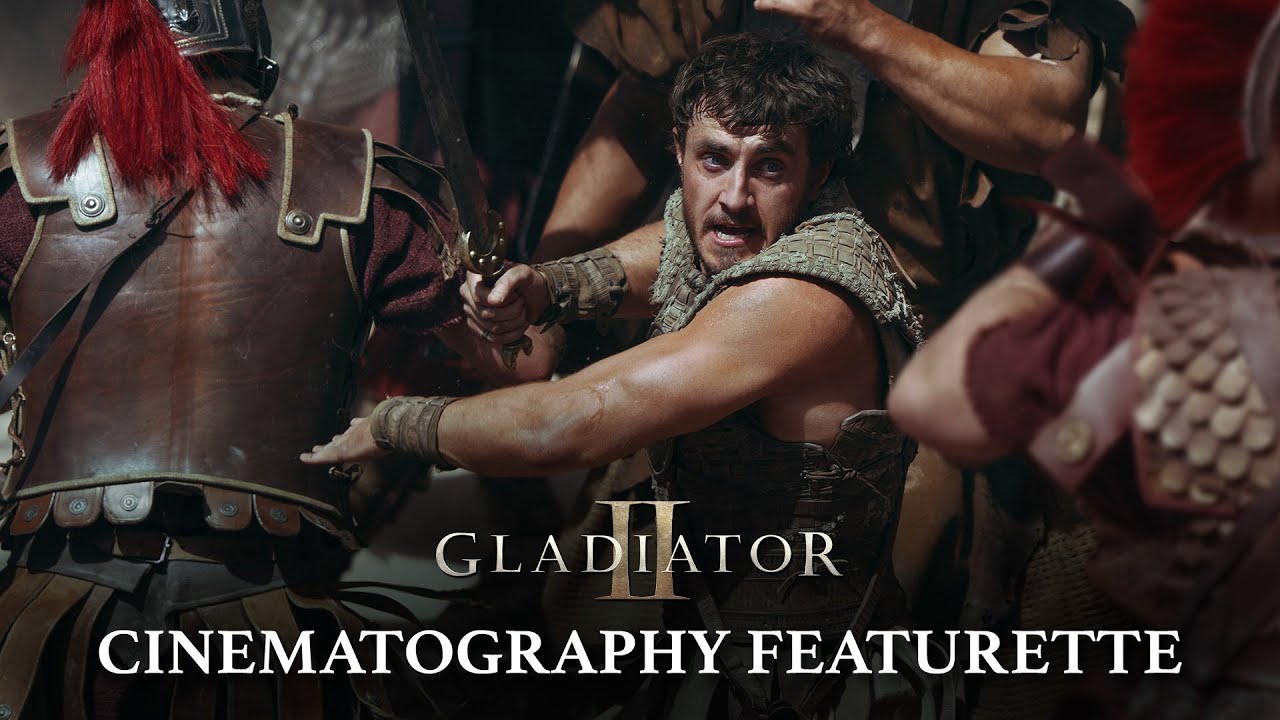 Gladiator II | Download & Keep now | Cinematography Featurette ...
