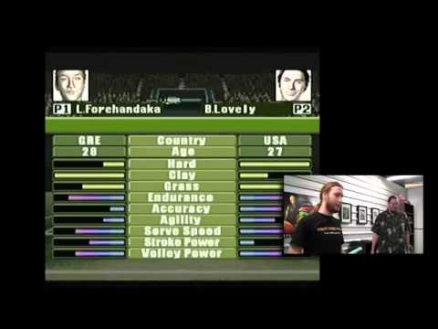 XAVIX TENNIS for Xavix Port Video Game Review - YouTube