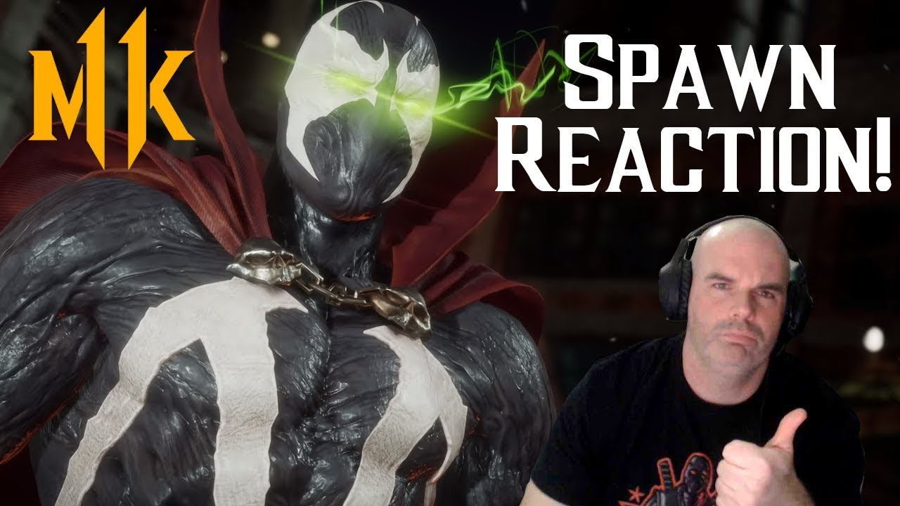 Spawn Reaction! | MK11 Spawn Gameplay Trailer | Mortal Kombat 11 - YouTube