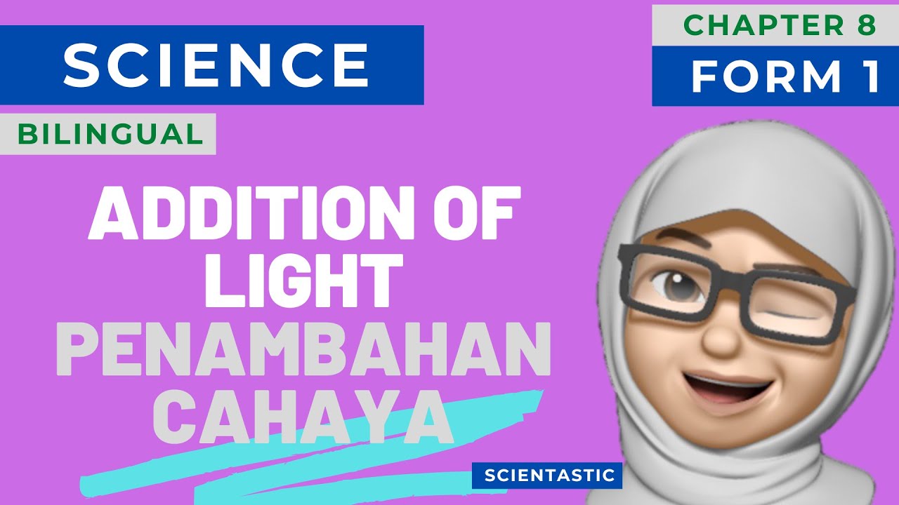 SCIENCE | KSSM | BILINGUAL | FORM 1 | CHAPTER 8 | ADDITION OF LIGHT ...