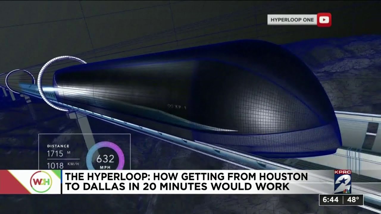 The Hyperloop: How getting from Houston to Dallas in 20 minutes would ...