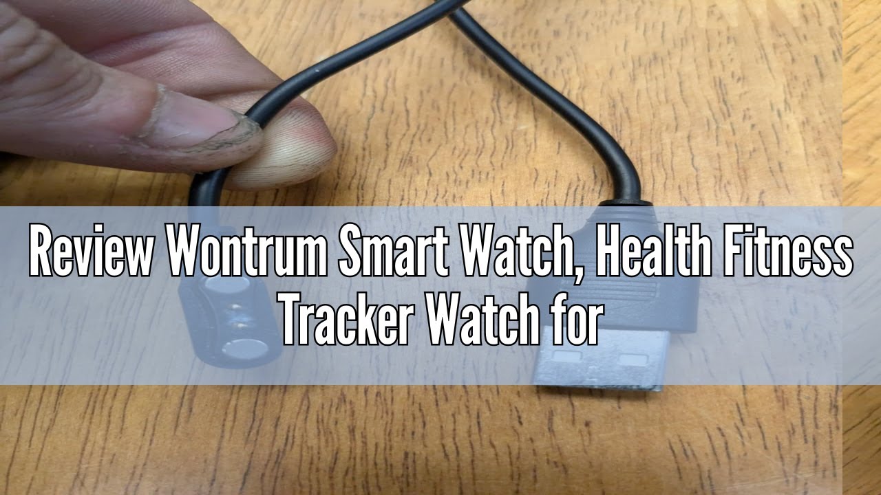 Review Wontrum Smart Watch, Health Fitness Tracker Watch for Women Men ...