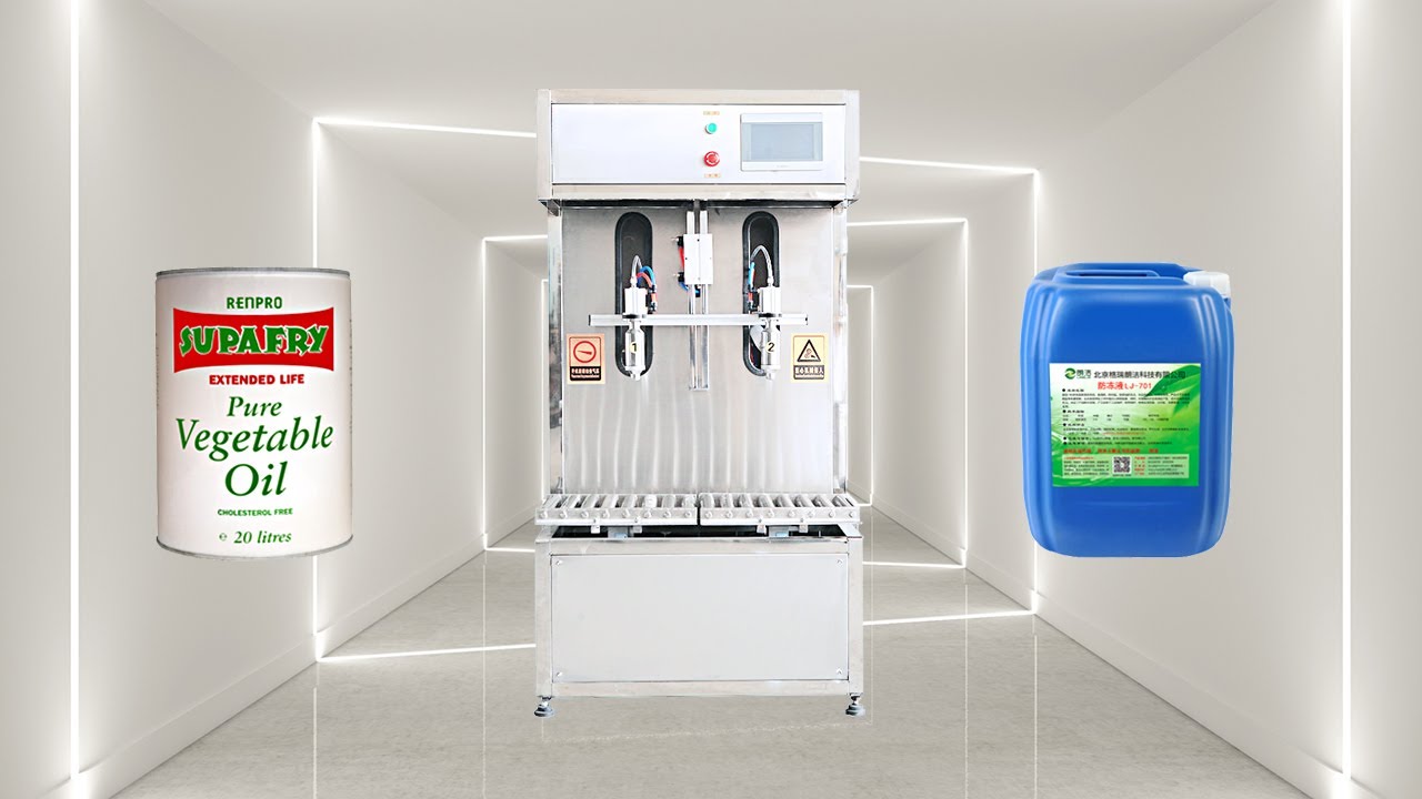 Semi-automatic Weighing Filling Machine for Diesel Dispensing in Pails ...