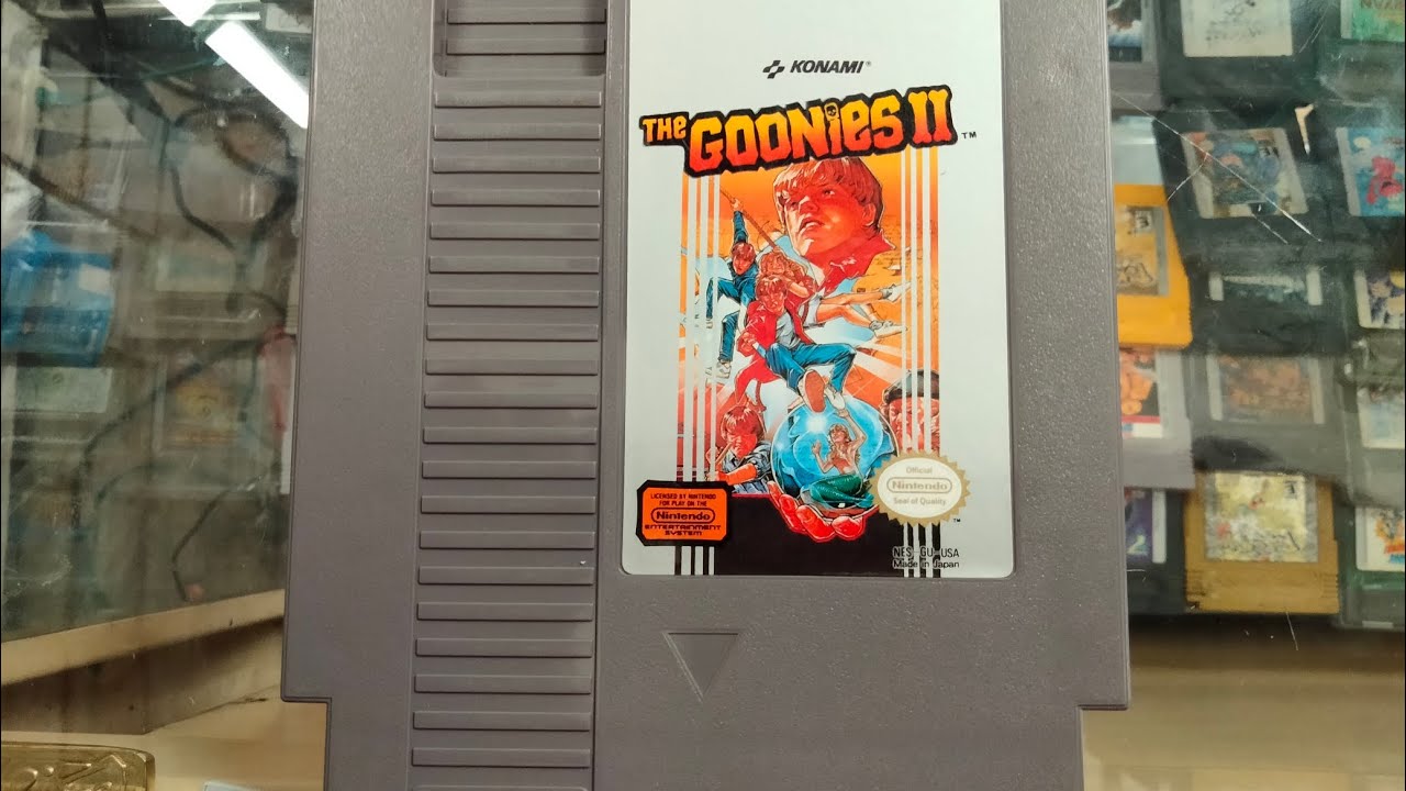 The goonies 2 Nintendo Nes - YouTube