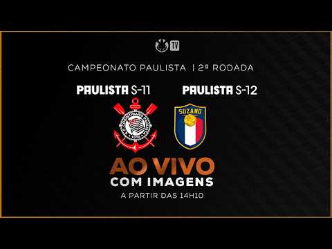 CORINTHIANS X SUZANO | PAULISTÃO SUB-11 E SUB-12 2026 | 2ª RODADA