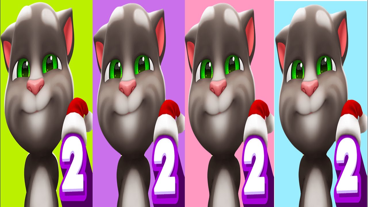 My talking tom 2 | My talking tom mini games | My talking tom 2 winter ...