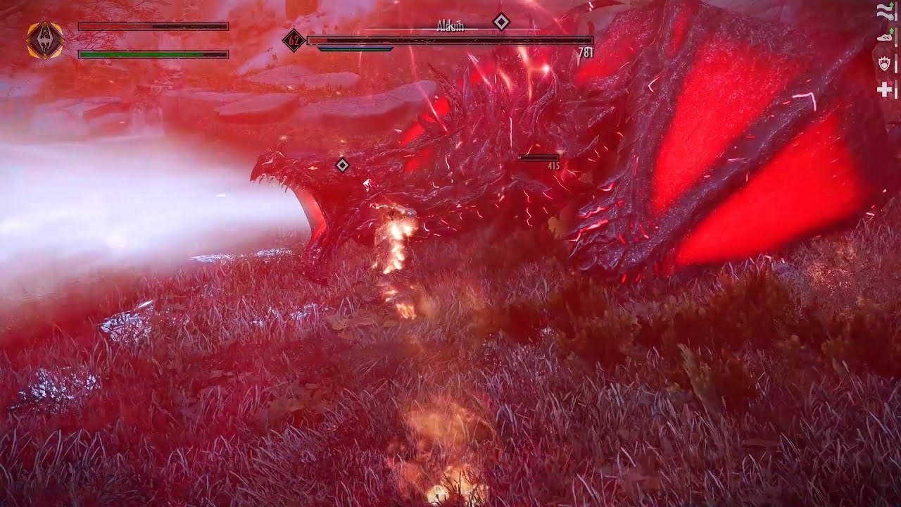 Alduin MOD | BOSS Fight - YouTube