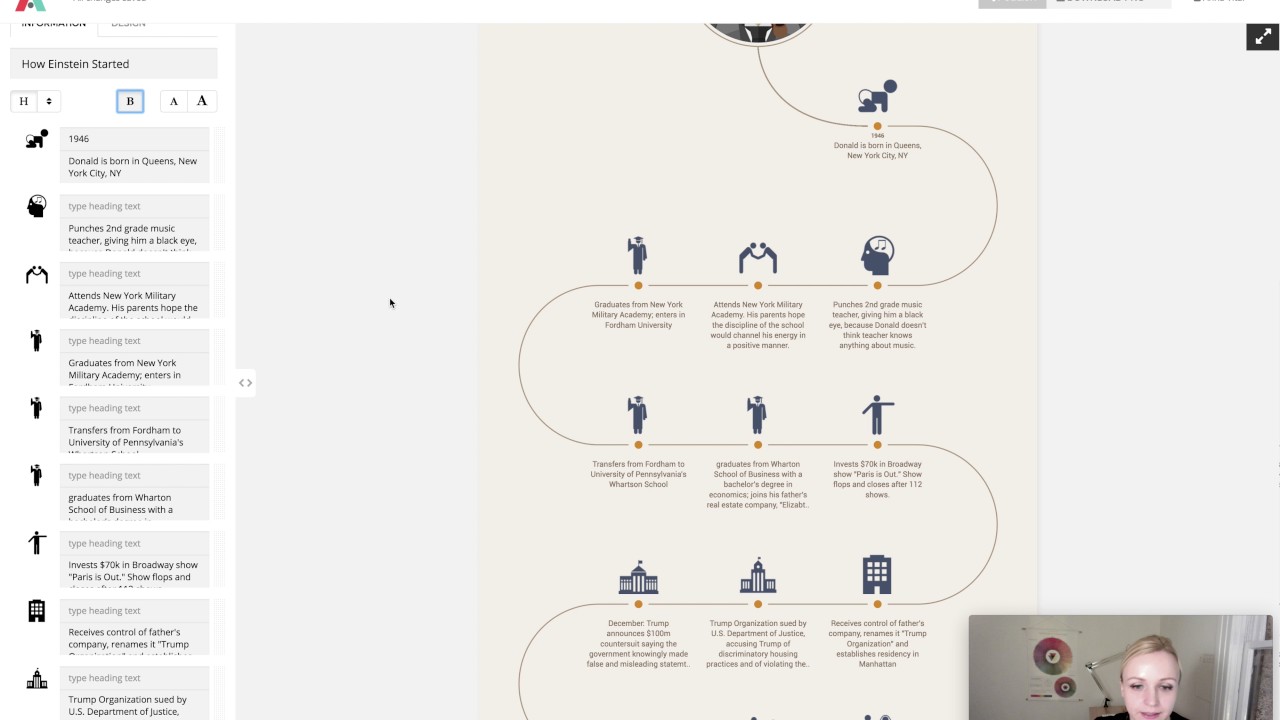 How to Make Infographics Fast in Adioma - YouTube