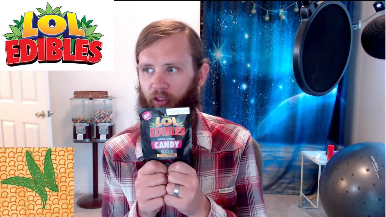 Marijuana Edible Review: LOL Edibles Candy Blueberry Sour Belts 300 mg ...