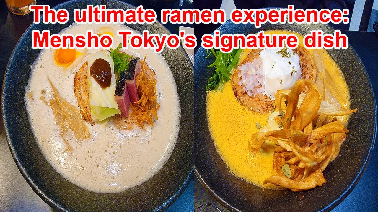 The best kept secret MENSHO TOKYO ramen. - YouTube