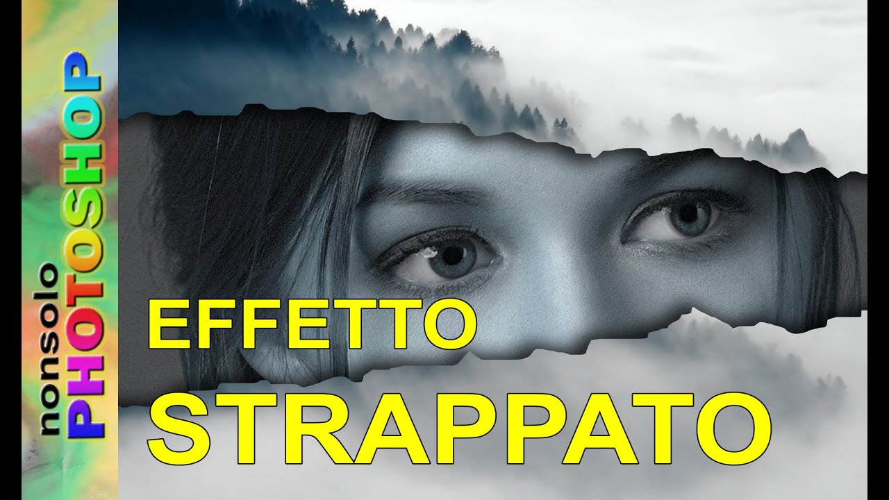 Effetto strappato photoshop - Photoshop tutorial italiano, photoshop ...