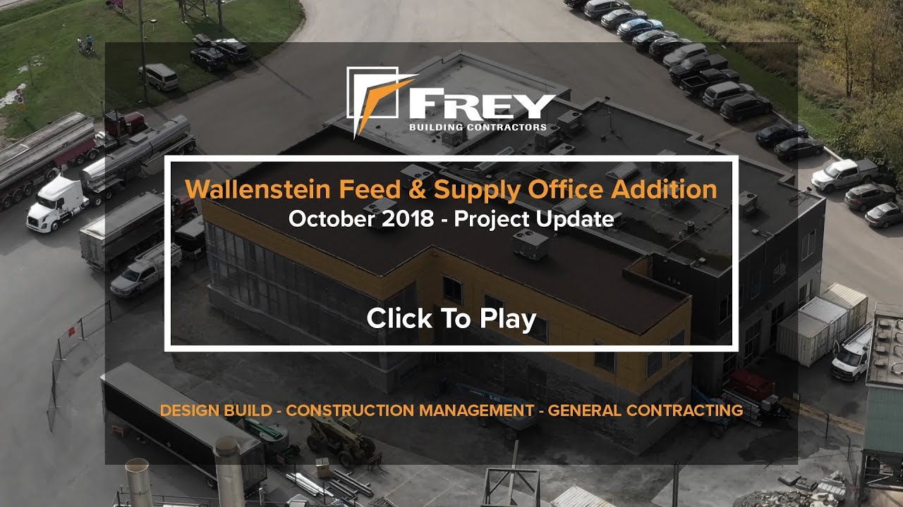 Wallenstein Feed & Supply Office Addition - October 2018 Project Update ...