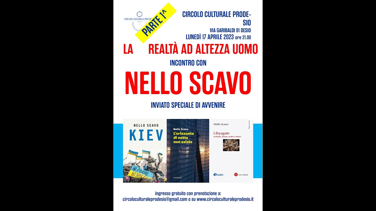 Nello Scavo 17 4 23 parte 1 - YouTube