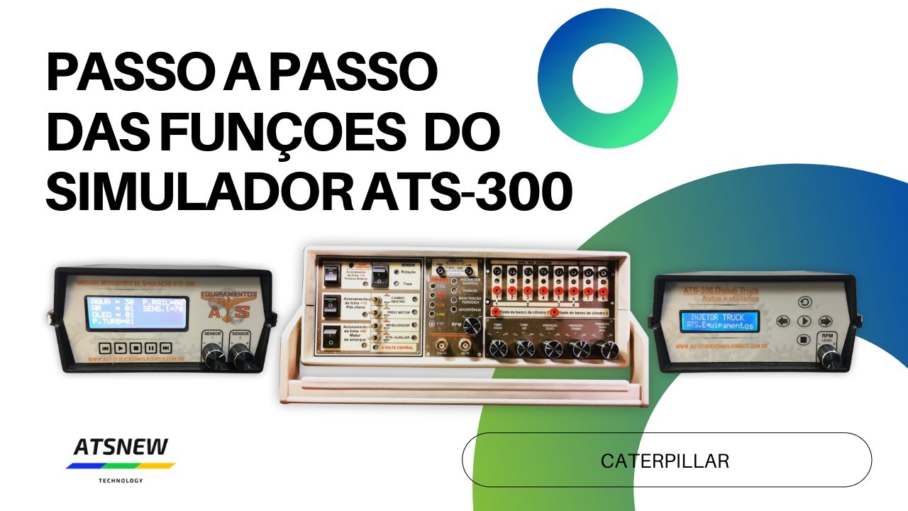 Simulador ATS 300 demonstração de utilização - YouTube