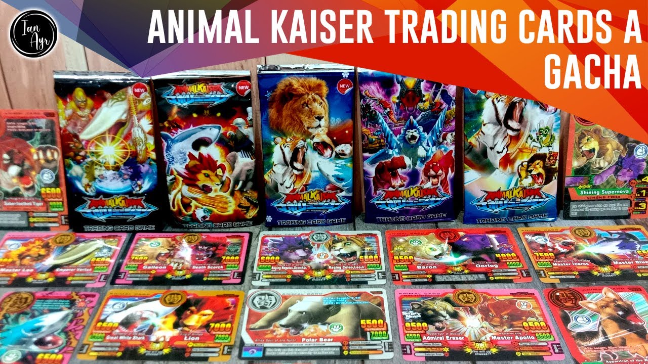 [ GACHA ] Animal Kaiser 百獣大戦アニマルカイザー Trading Card Game A - Kartu Bandai ...