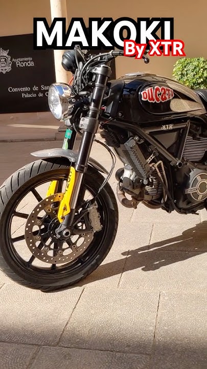 MAKOKI🪩💥… the king of the streets! #xtreme #shorts #ducati #motorcycle #diy - YouTube