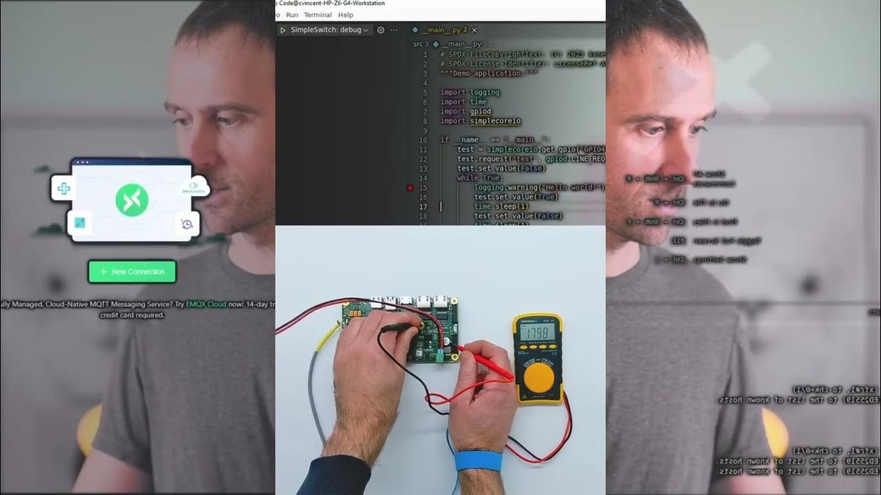 Embedded Software Sessions - Teaser Episode 07 - Get Started with SimpleSwitch™ and Python - YouTube
