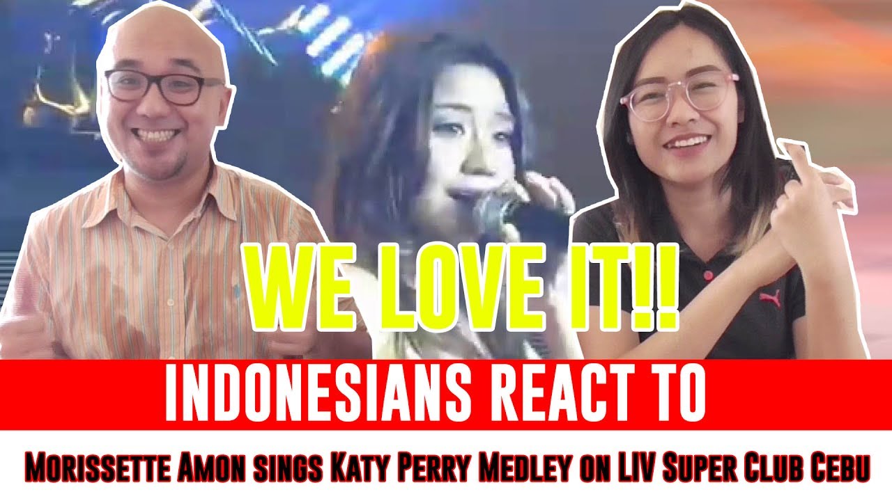 Indonesians React To Morissette Amon sings Katy Perry Medley on LIV ...