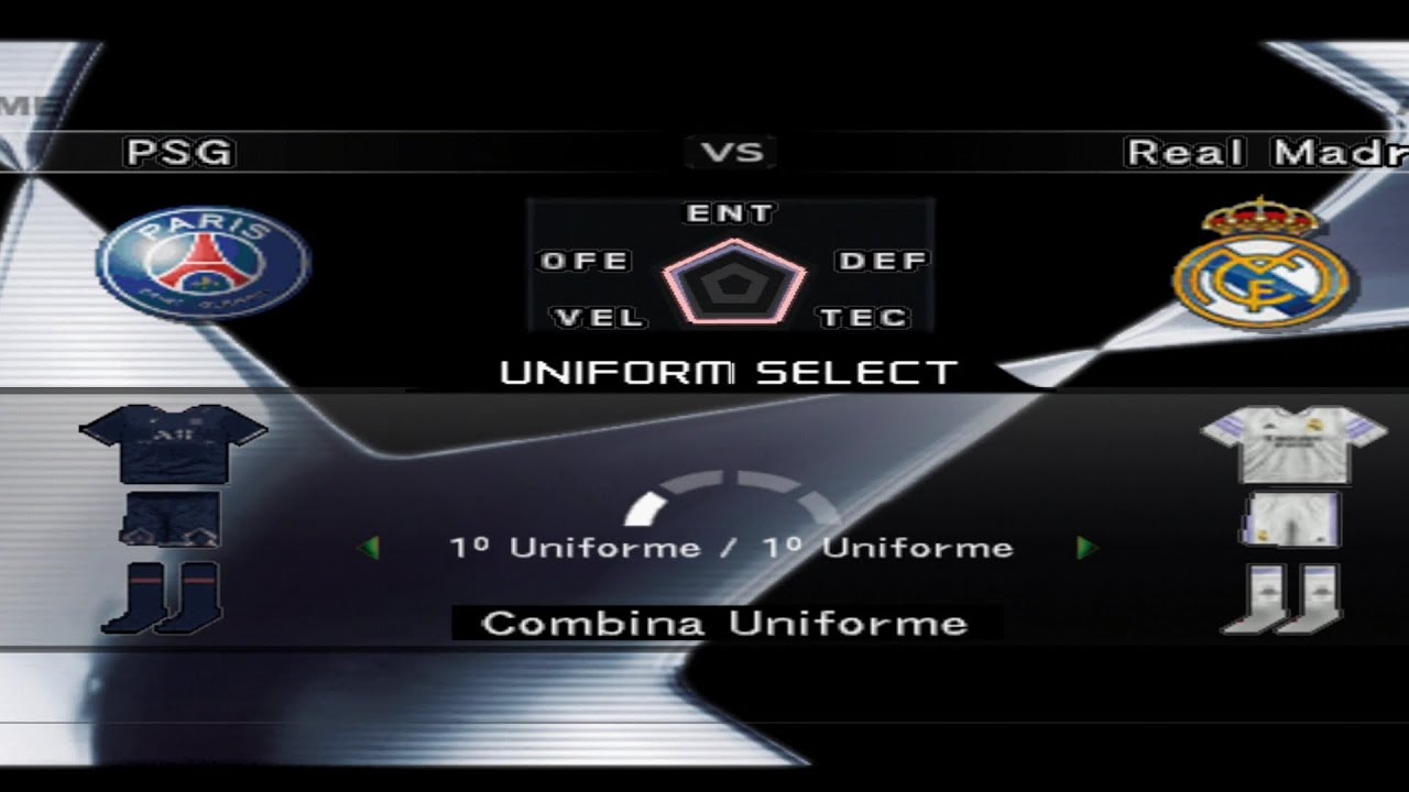 Bomba Patch 2023 - Uefa Champions League | PSG x REAL MADRID | 1 ...