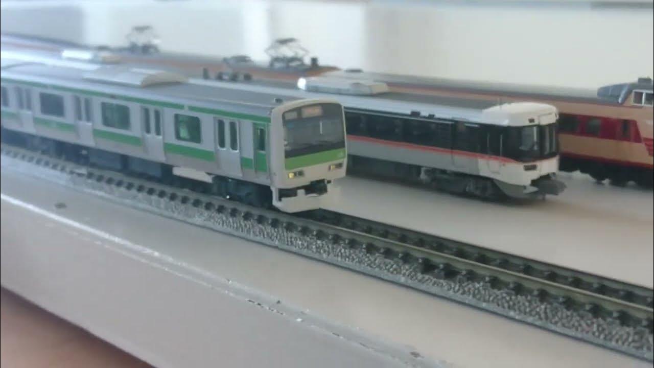 KATO E231 500番台 山手線 4両セット 紹介、走行 - YouTube