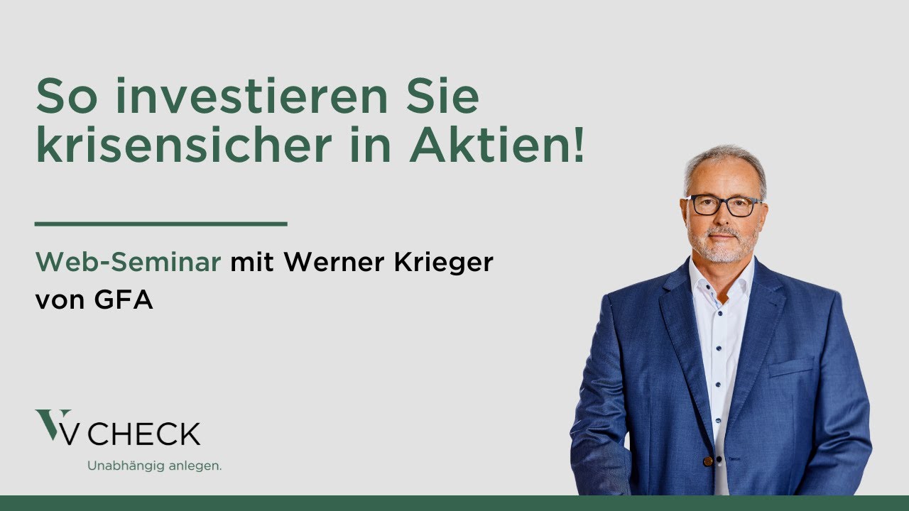 Web-Seminar: So investieren Sie krisensicher in Aktien! Mit ...