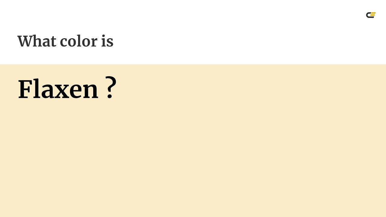 Flaxen color #fbecc9 hex Cool Yellow color fbecc9 - YouTube