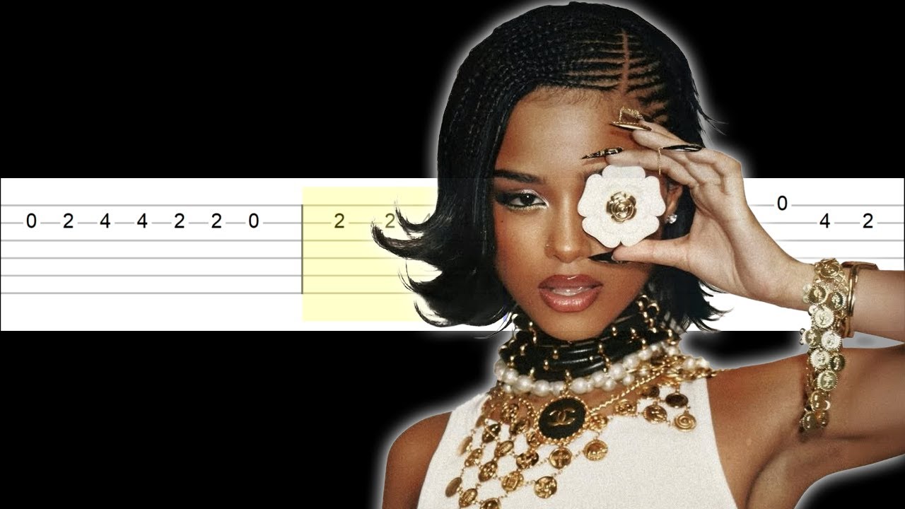 Tyla - CHANEL (Easy Guitar Tabs Tutorial) - YouTube