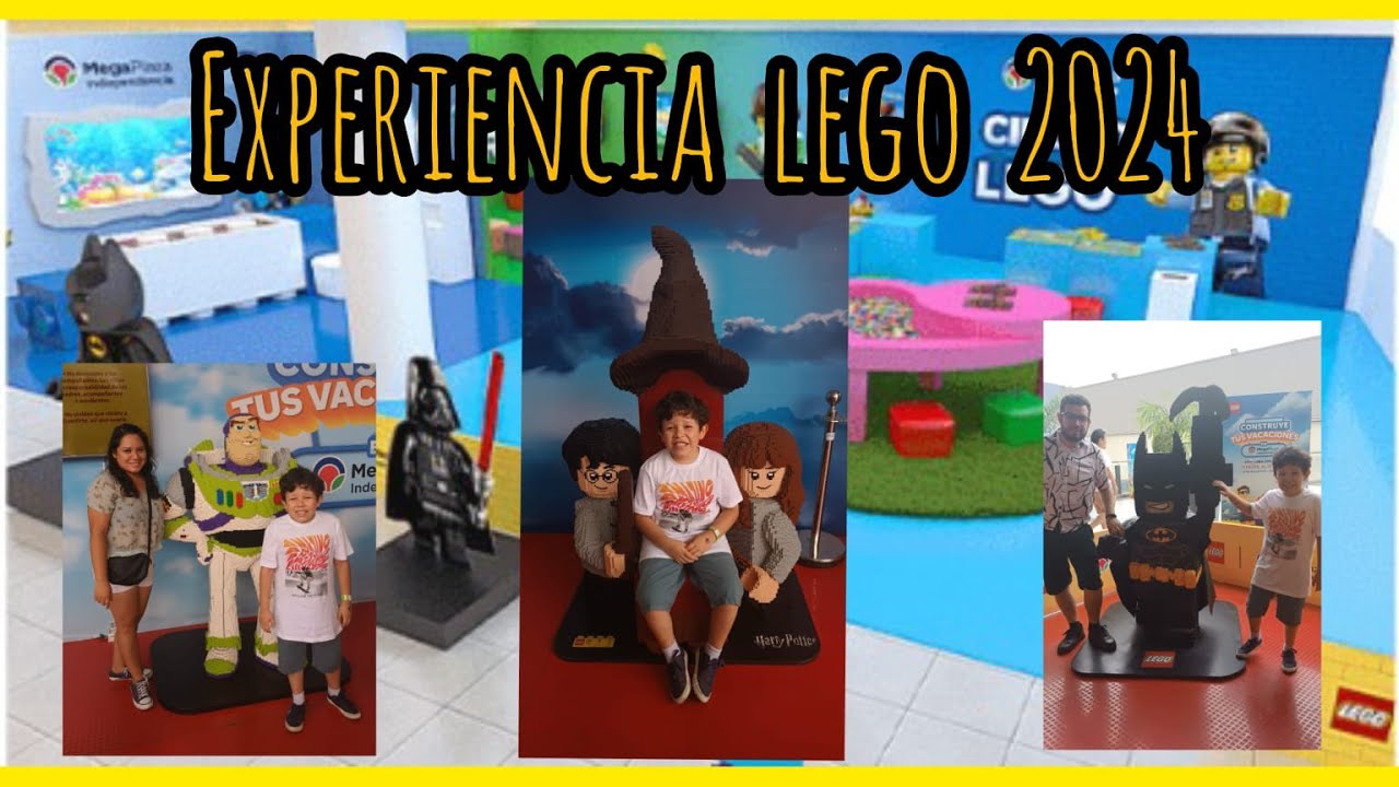 EXPERIENCIA LEGO EN MEGAPLAZA 2024 - YouTube