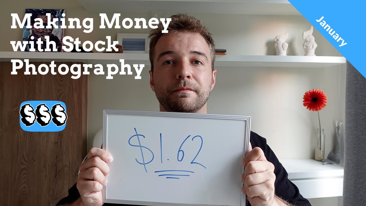 Making money with Stock Photography, January 2021 (Month 1) - YouTube