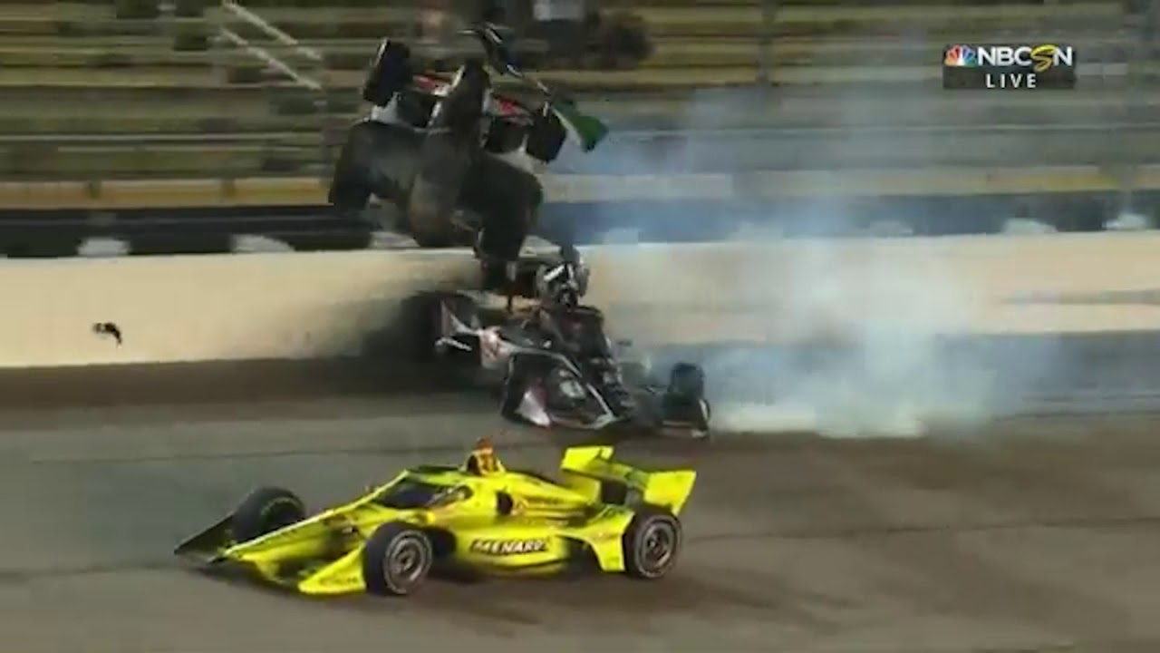 Indycar 2020 Crash Compilation - YouTube