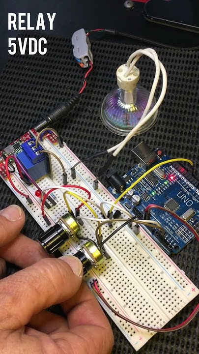Hear out your electronics: Sound and Visual: 12V Led, Arduino, Relay, Potentiometers. Strobe ...