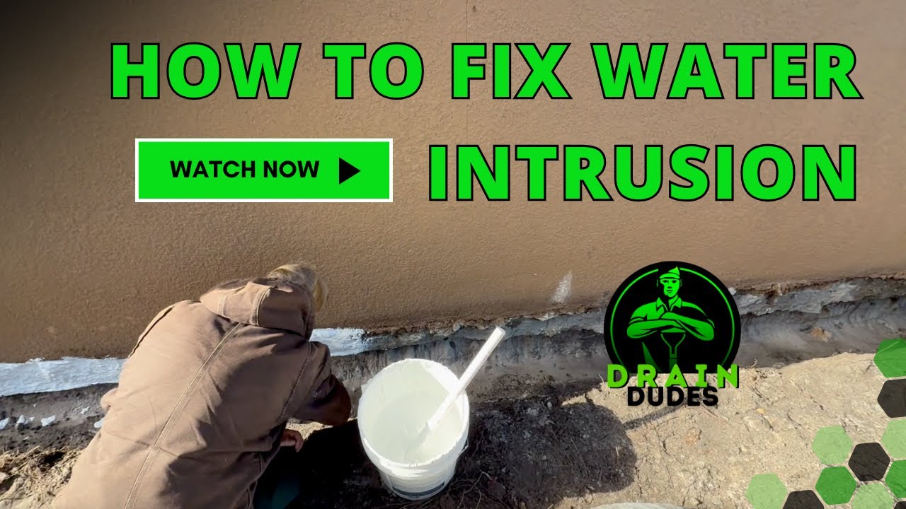 Water Intrusion? Here's a Simple Fix - YouTube