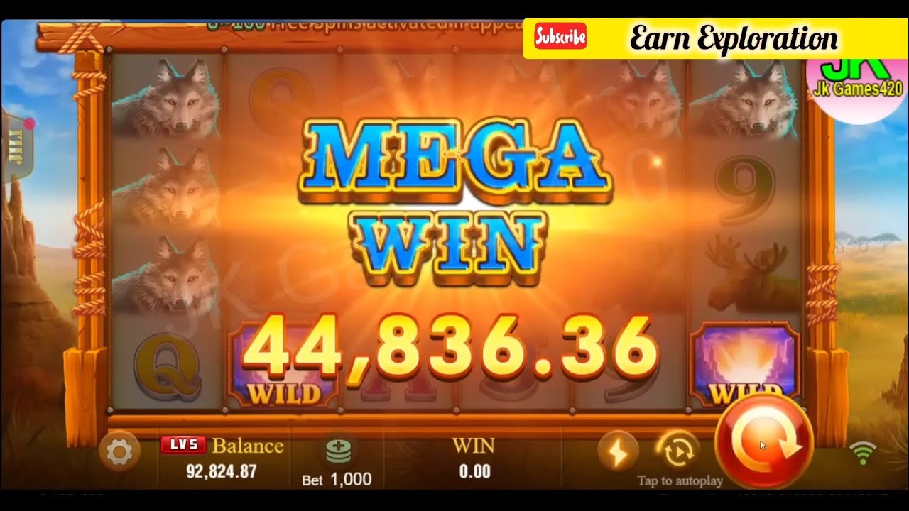 Unlock Scatter 4 Mega Win 100😉 - jk games420 #SuperWin #BigWins - YouTube