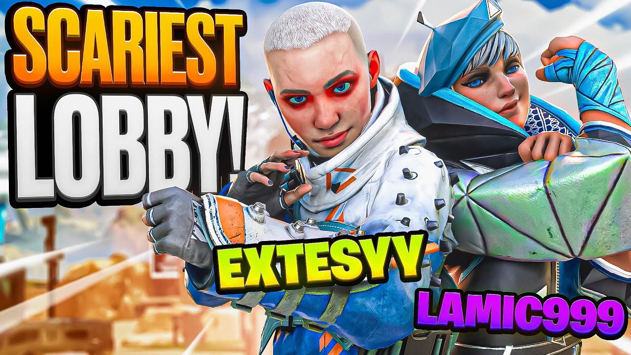 I Was in the HARDEST lobby EVER Vs Extesyy & Lamic999! (Apex Legends ...