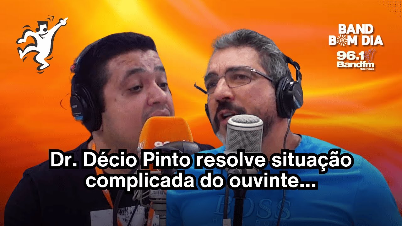 O ADVOGADO Dr. Décio Pinto resolve situação complicada do ouvinte ...