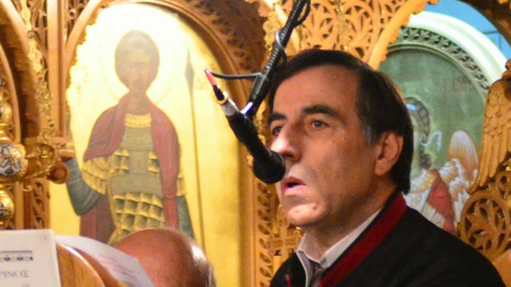"ΑΞΙΟΝ ΕΣΤΙΝ" (Αθαν.Καραμάνη), ήχος α΄εναρμόνιος, ψάλλει ο Γιώργος ...