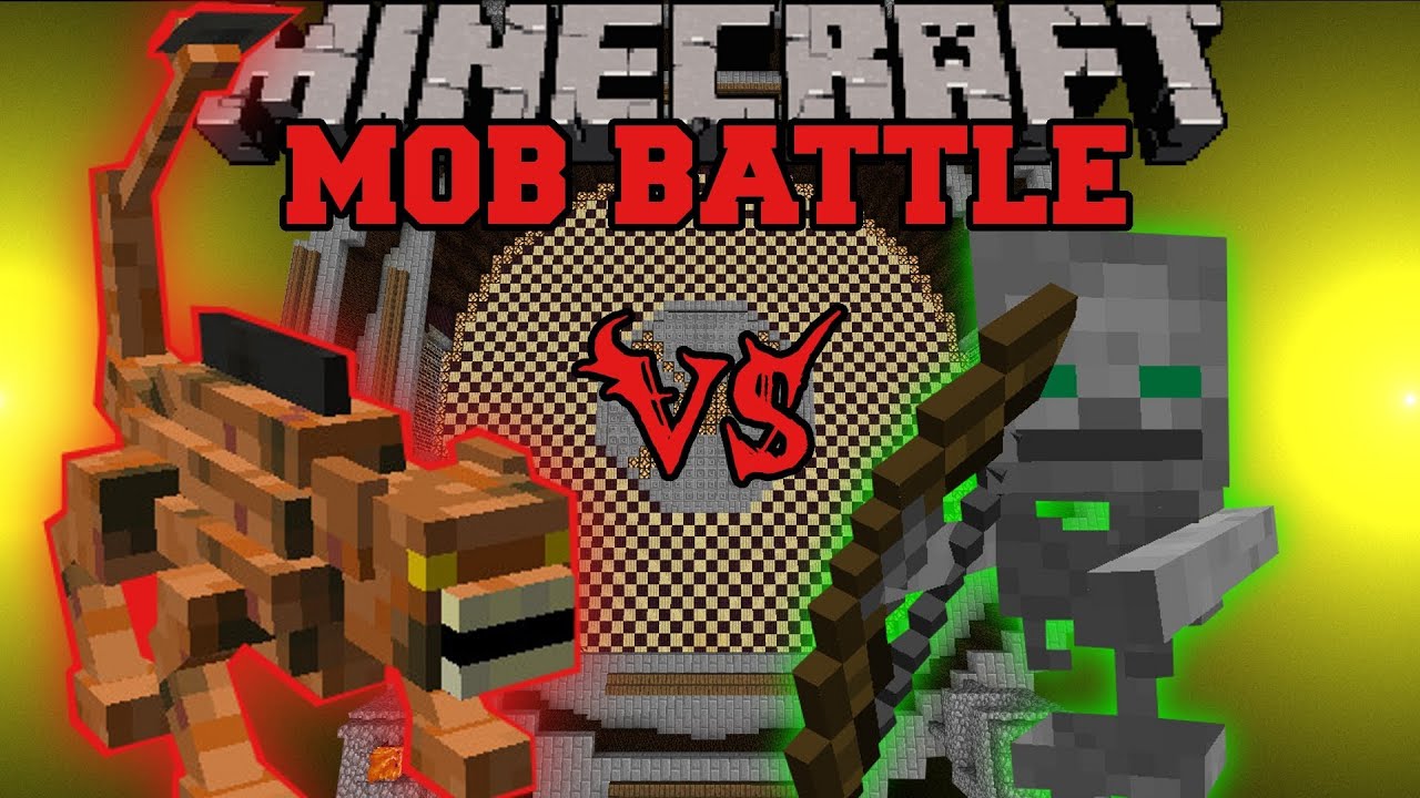 Manticore Vs. Skeleton Friend - Minecraft Mob Battles - Dungeon Mobs ...
