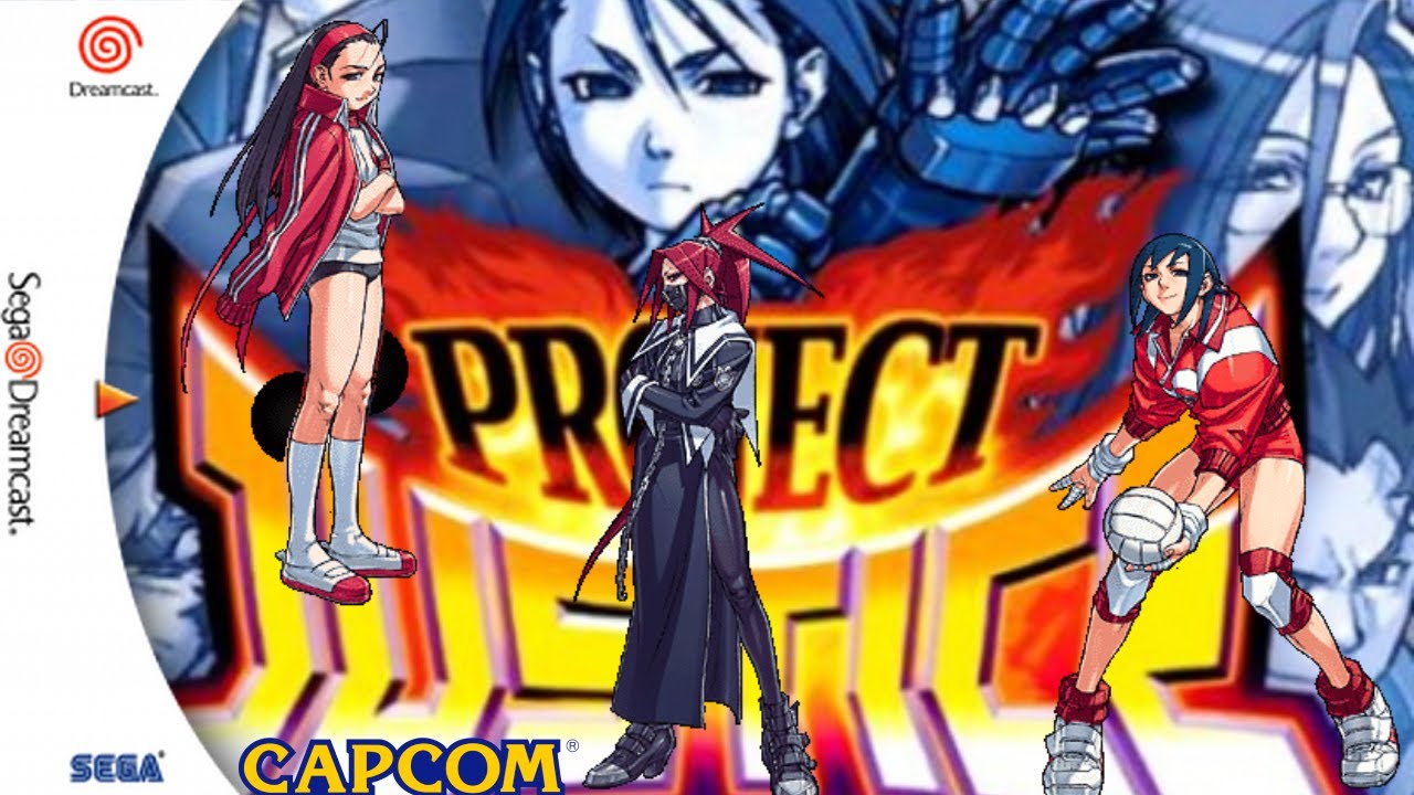 Project Justice Dreamcast NATSU CHAIR P And ZAKI Free Mode Gameplay ...