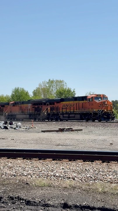 CSX B116 Tanker Train with BNSF Power from Fostoria, Ohio 5/10/2025 #train #railroad #shorts # ...