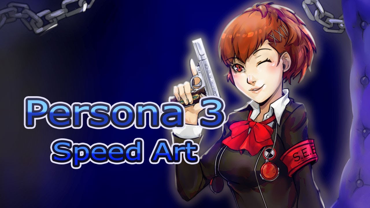 Persona 3 - FEMC Fan Art [SPEED ART] - YouTube