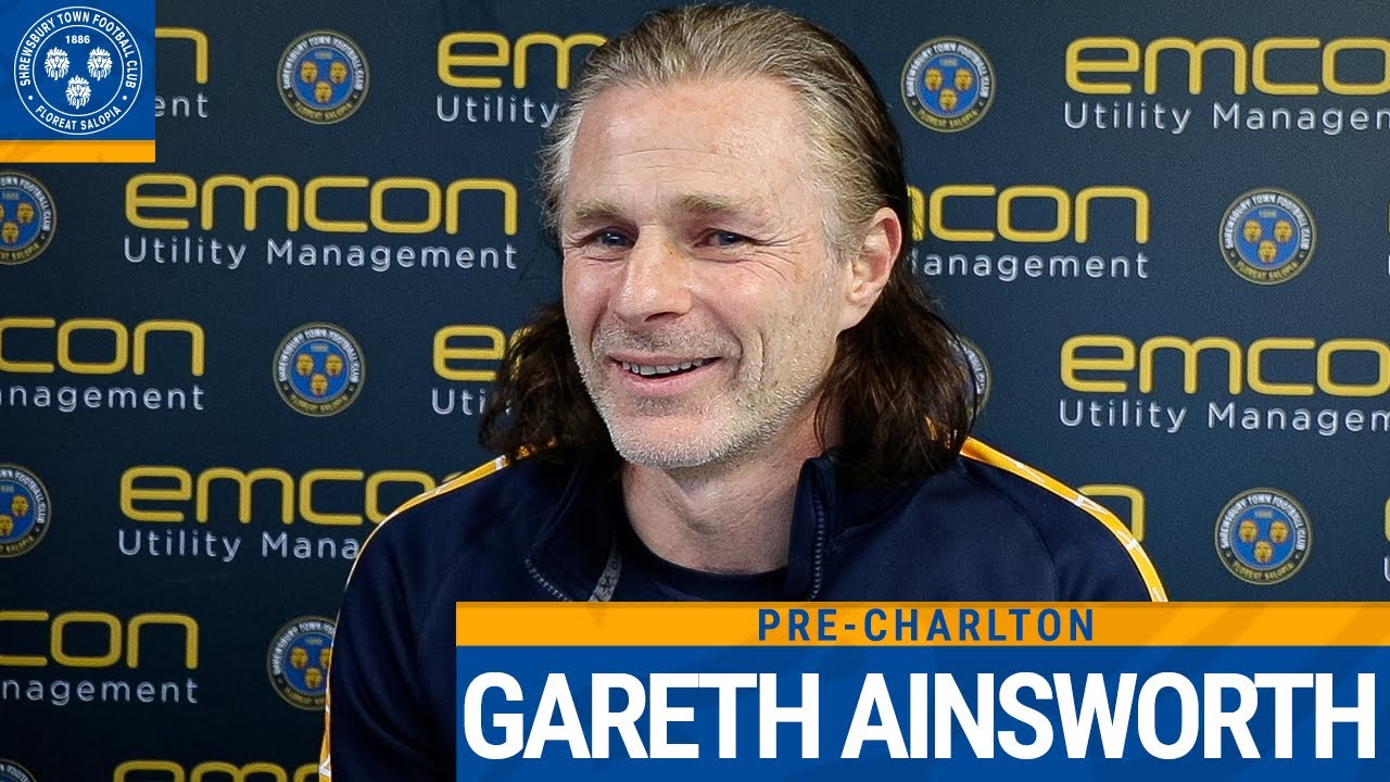 PRE-CHARLTON | Gareth Ainsworth - YouTube