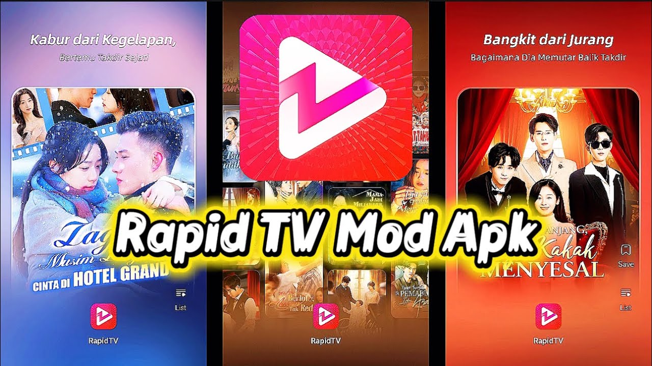Rapid TV Mod Apk 4.8.4 Short Dramas Terbaru 2026 - YouTube
