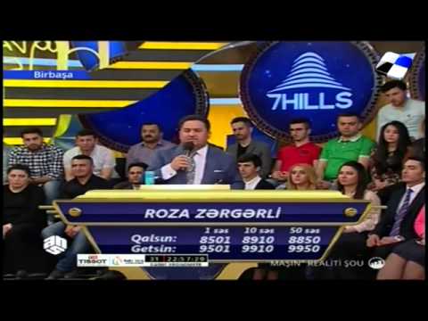 Elcin Huseynov Mashin Realiti Shou  12 05 2015 4 cu Gun
