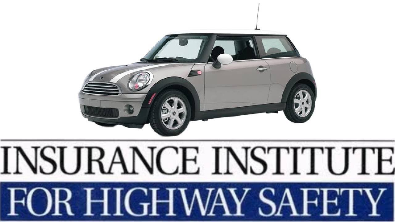 2009 MINI Cooper IIHS Bumper Test - YouTube