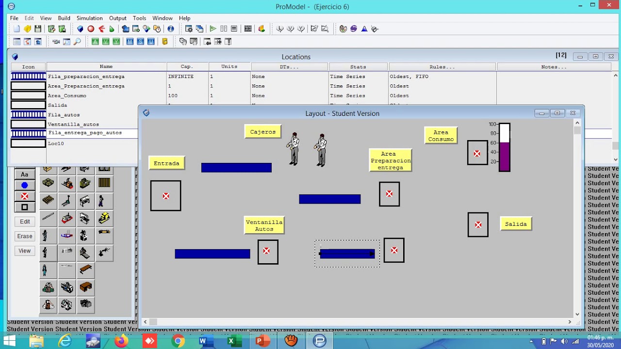 Ejercicio 6 ProModel - YouTube