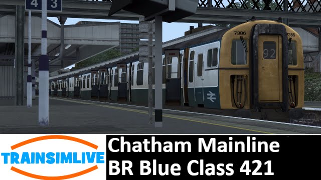 Let's Play Train Simulator 2016 - Chatham Mainline, BR Blue Class 421 ...