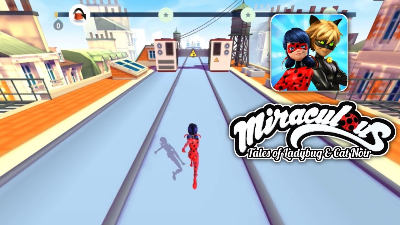 Miraculous Ladybug and Cat Noir Endless Levels 5X Gameplay - YouTube
