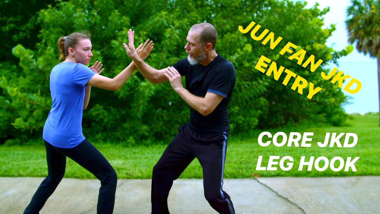JKD Eye Jab Entry to Leg Pick Up | Core JKD Jun Fan Wing Chun - YouTube